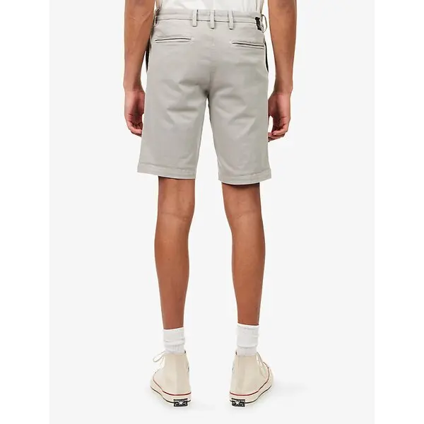 REPLAY Hyperflex Stretch-cotton Chino Shorts