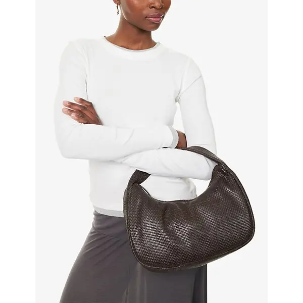 ST. AGNI Bon Bon Leather Shoulder Bag