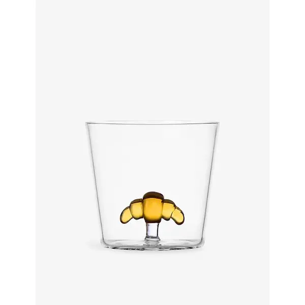 ICHENDORF MILANO Patisserie Croissant Borosilicate-glass Tumbler - Multicolor