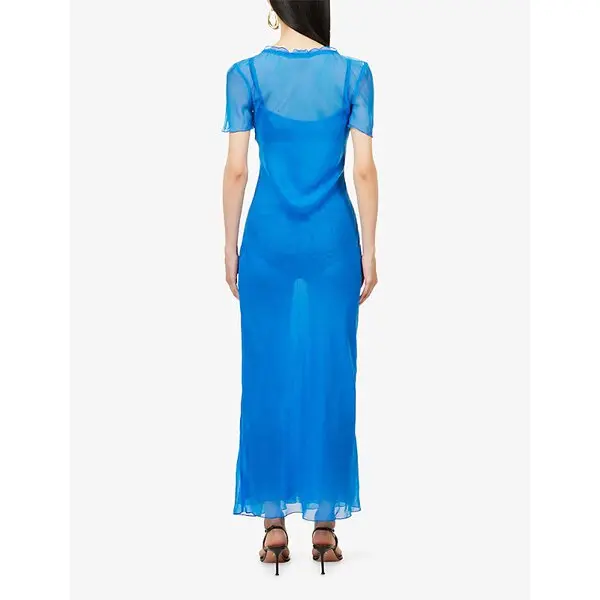 RAT AND BOA Cupro Midi Dress