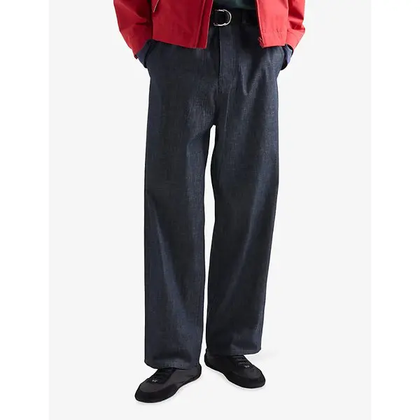Prada Wide-leg Regular-fit Jeans