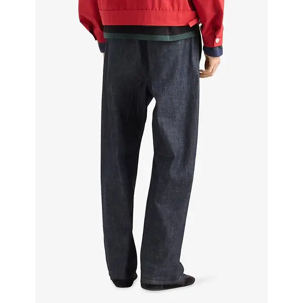 Prada Wide-leg Regular-fit Jeans