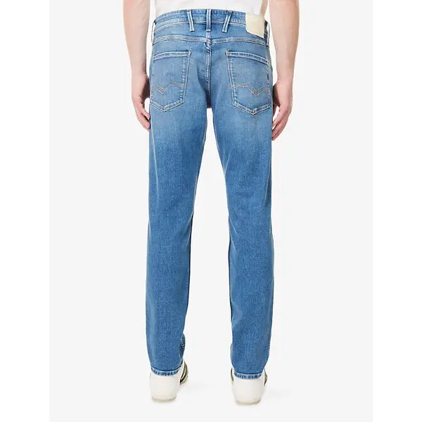 REPLAY Slim-fit Stretch-denim Jeans