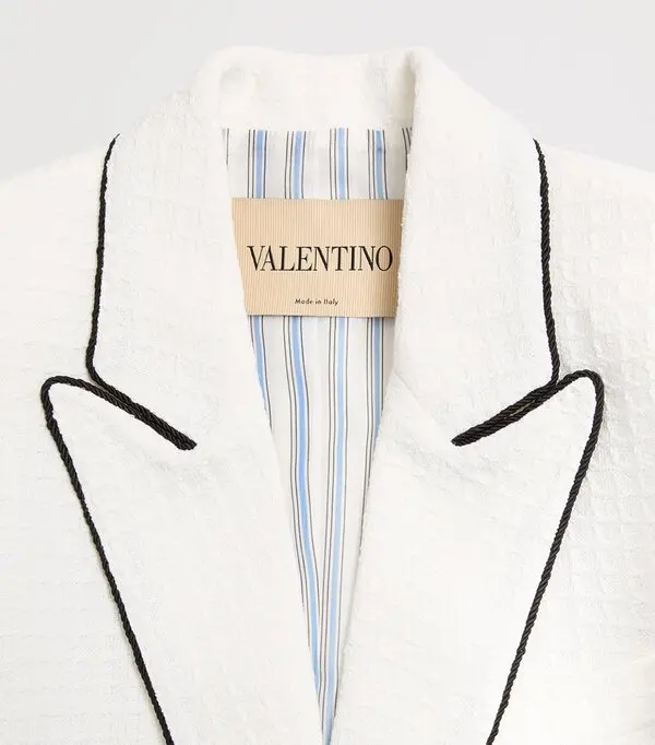 Valentino Garavani Cotton Tweed Blazer