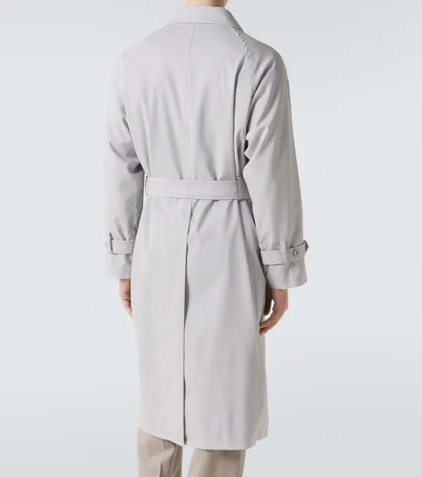 STOFFA Belted Wool Coat