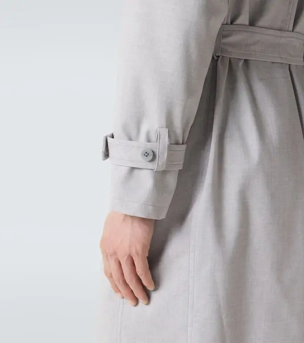 STOFFA Belted Wool Coat
