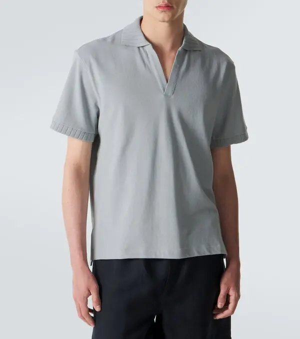 STOFFA Cotton Polo Shirt
