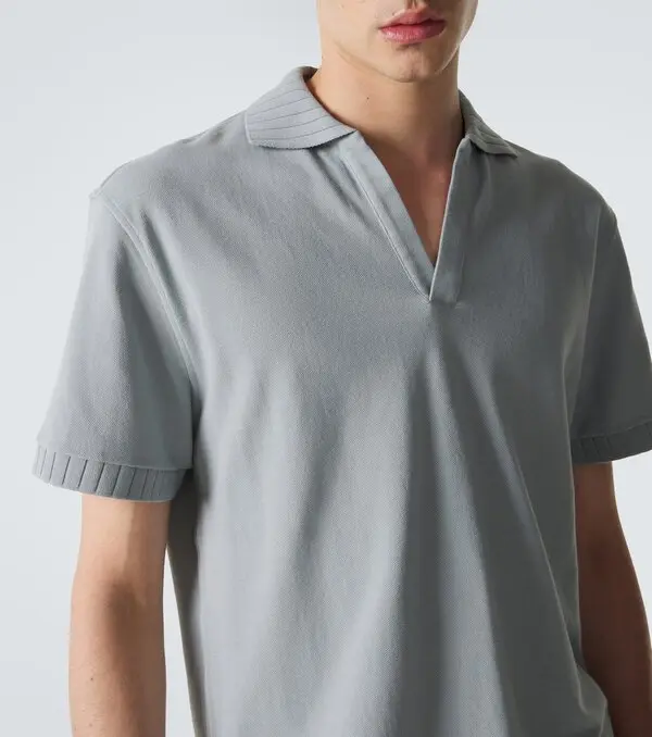 STOFFA Cotton Polo Shirt