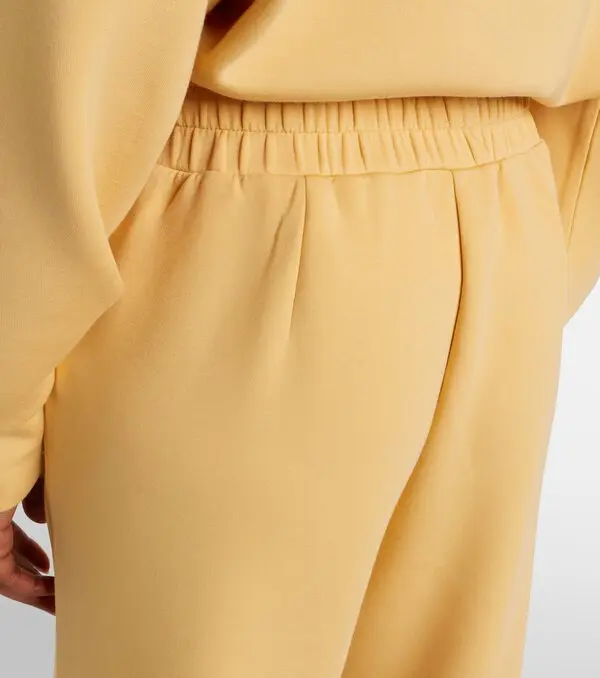 Varley The Extra Jersey Wide Leg Sweatpants - Yellow