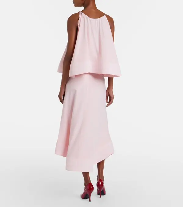 Stella McCartney Silk Midi Skirt