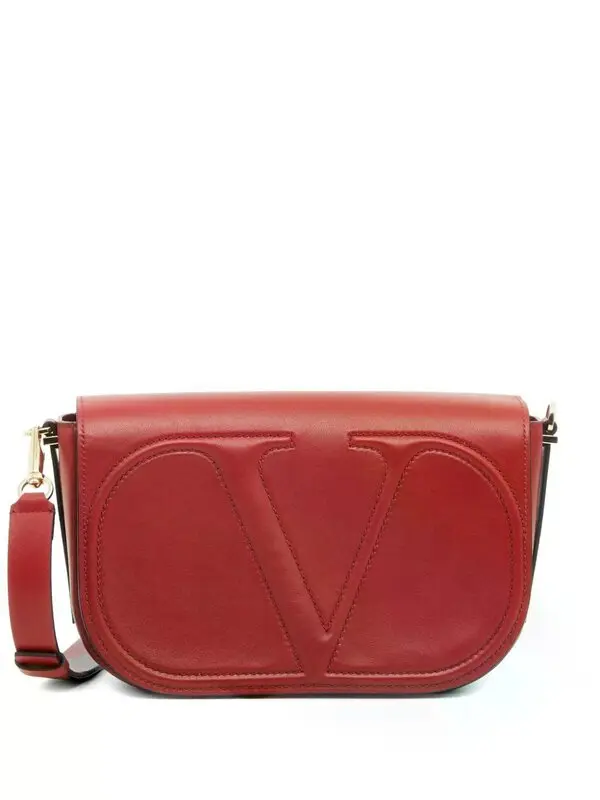 Valentino Garavani Vlogo Walk Shoulder Bag - Red