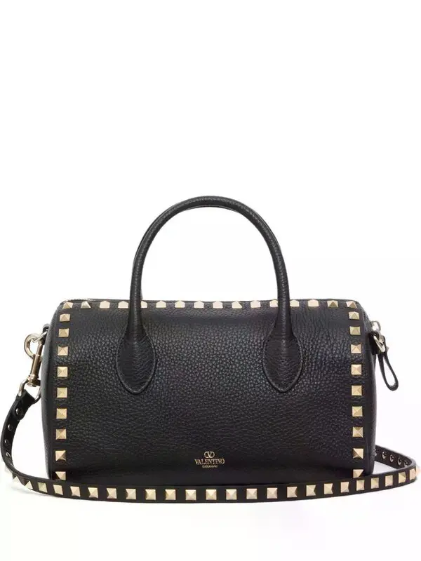 Valentino Garavani Rockstud Grainy Calfskin Handbag