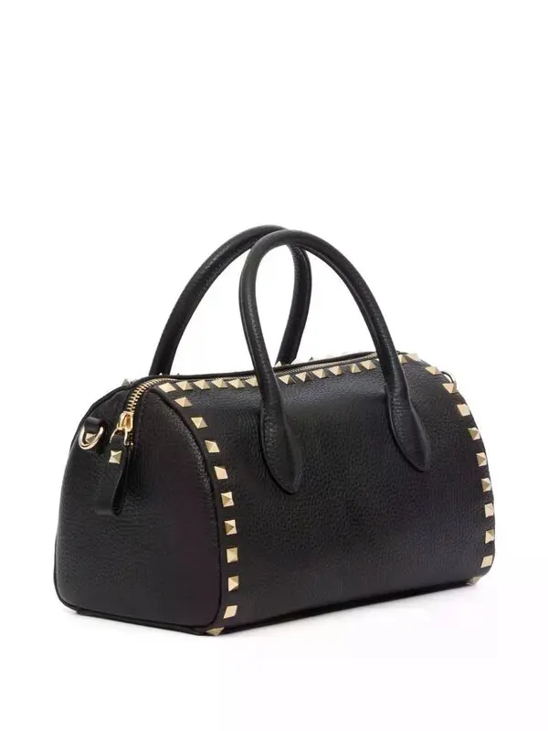 Valentino Garavani Rockstud Grainy Calfskin Handbag