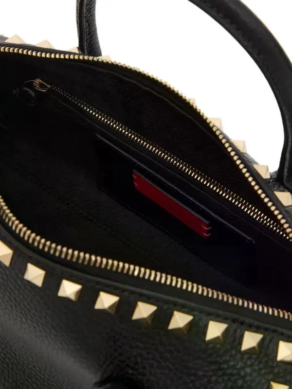 Valentino Garavani Rockstud Grainy Calfskin Handbag