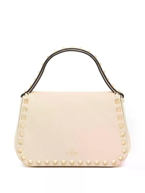 Valentino Garavani Rockstud Small Handbag - Neutrals