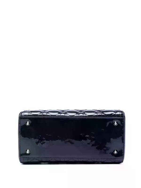 Dior Patent Cannage Lady Satchel