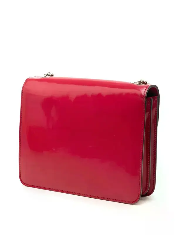 Gucci Polished Calfskin Interlocking G Dollar Crossbody Bag