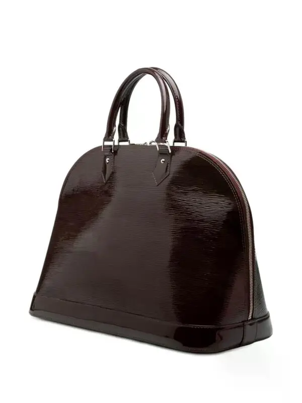 LOUIS VUITTON Electric Epi Alma Gm Handbag - Red