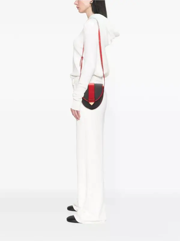 Saint Laurent 20th Century Coated Canvas Crossbody Bag - Grey