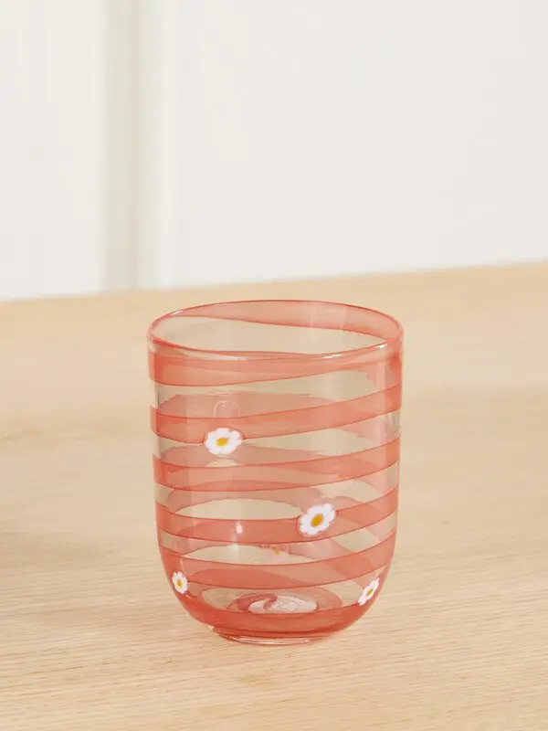 LAGUNA~B Margherite Medium Murano Glass - Red