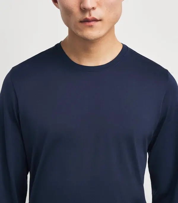 Hanro Cotton Night & Day T-shirt - Black