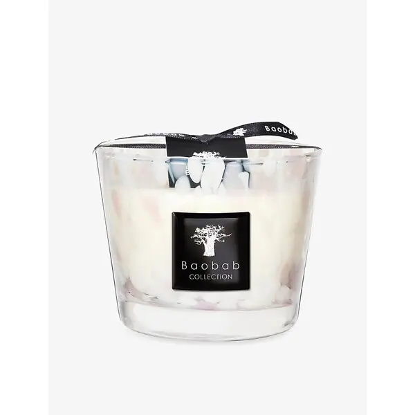 BAOBAB COLLECTION Pearls White Max 10 Scented Candle 500g - One-color