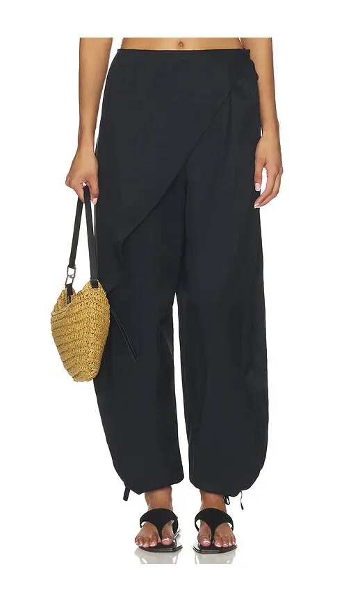 Polo Ralph Lauren Viscose Woven Standard Tapered Pants - Black