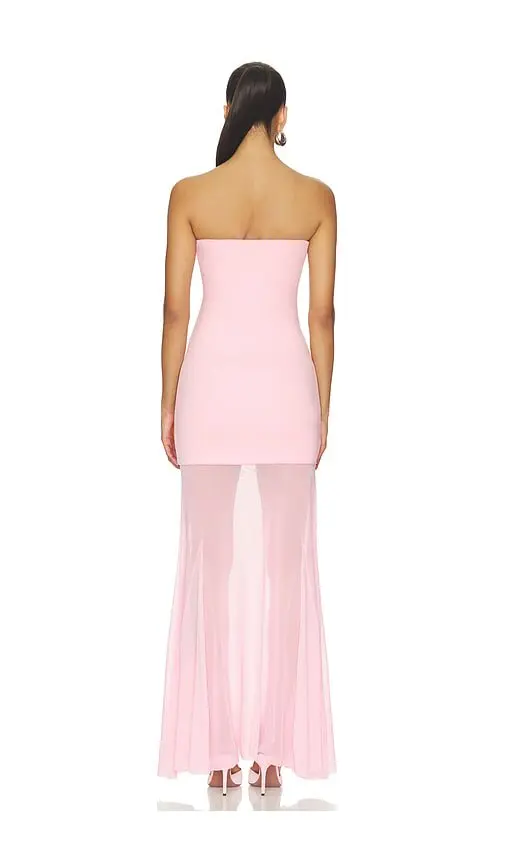 OW X Revolve Strapless Maxi Dress