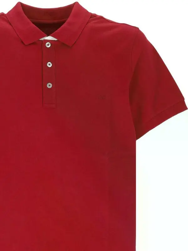 FAY Logo-embroidered Polo Shirt
