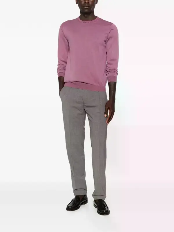 BERWICH Pleated Side-adjuster Trousers