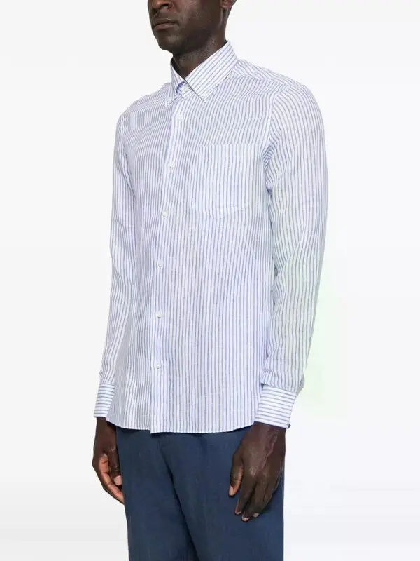 TRUZZI Striped Buttoned Shirt