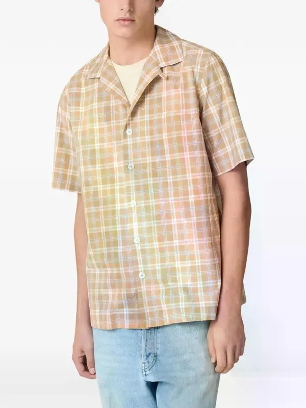 LARDINI Check-pattern Shirt