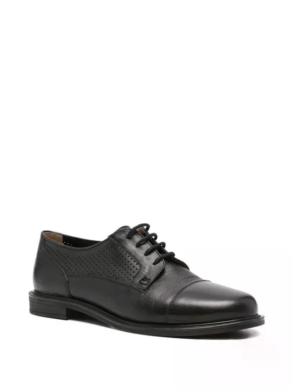 SERGIO MORETTI FIRENZE Perforated Derby Shoes