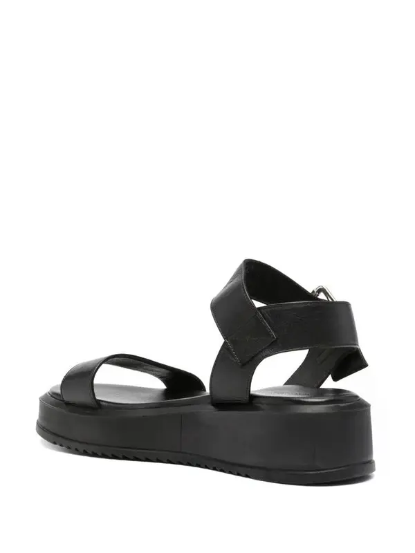 SERGIO MORETTI FIRENZE Buckle-fastening Platform Sandals
