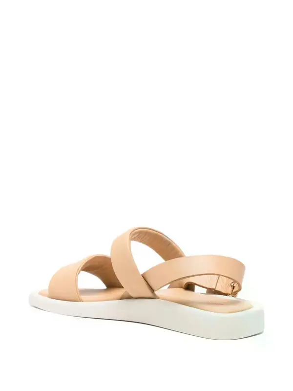 SERGIO MORETTI FIRENZE Padded Strap Sandals - Neutrals