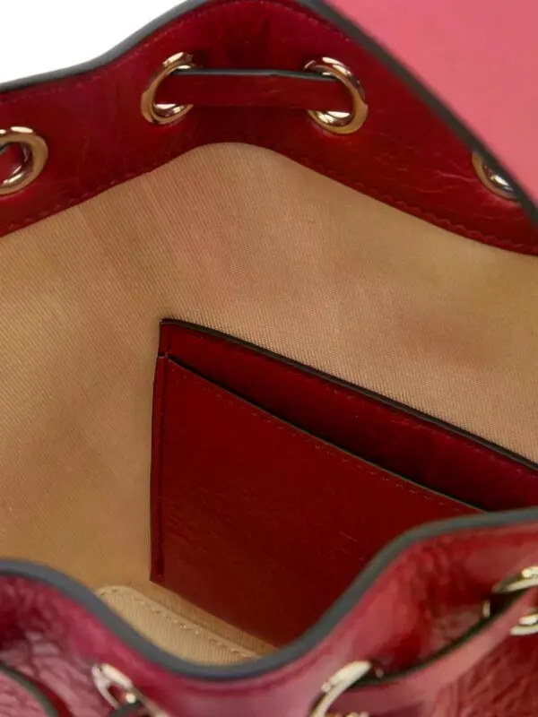 Valentino Garavani Vlogo Walk Bucket Bag In Nappa Leather