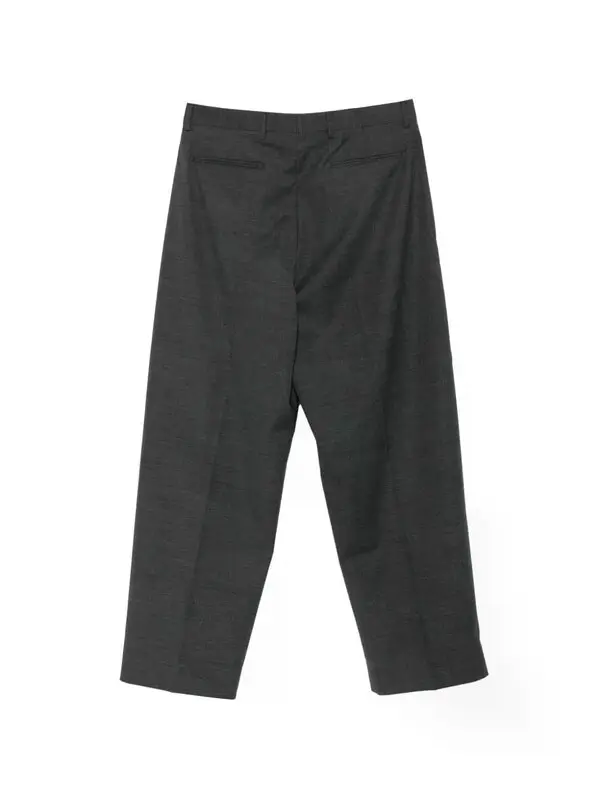 LC23 Pleated Straight-leg Trousers