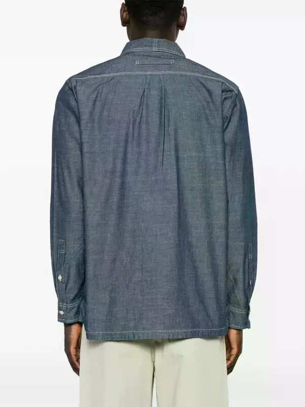 TRC Contrast-stitch Chest-pocket Shirt