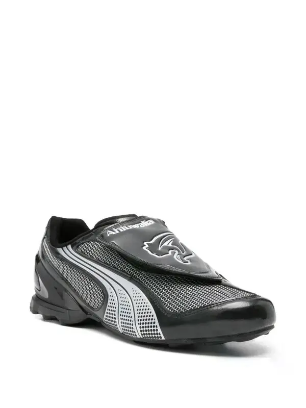 PUMA X Ahluwalia Logo-print Sneakers - Black