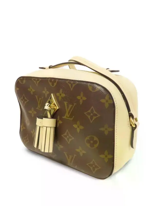 LOUIS VUITTON Saintonge Monogram Tote Bag - Brown