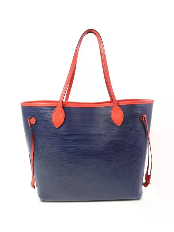 LOUIS VUITTON Neverfull Tote Bag - Blue