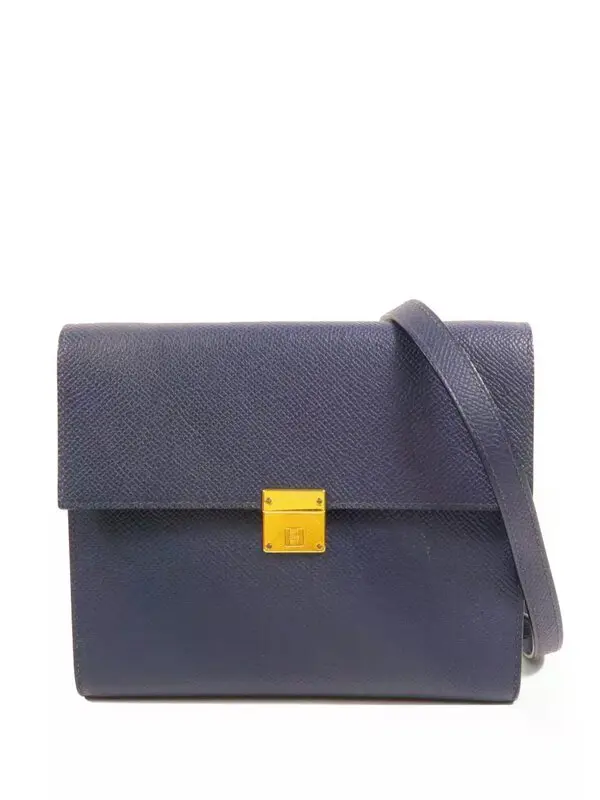 Hermès Clic 16 Shoulder Bag - Blue