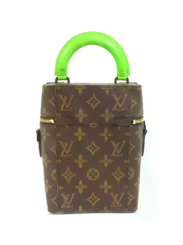 LOUIS VUITTON Vertical Box Trunk Bag - Brown