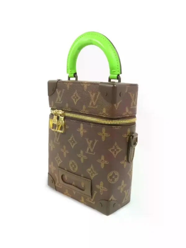 LOUIS VUITTON 2022 Vertical Box Trunk Bag - Brown