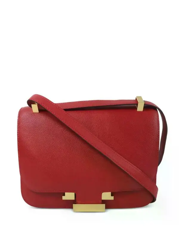 Hermès 24 Constance Shoulder Bag - Red