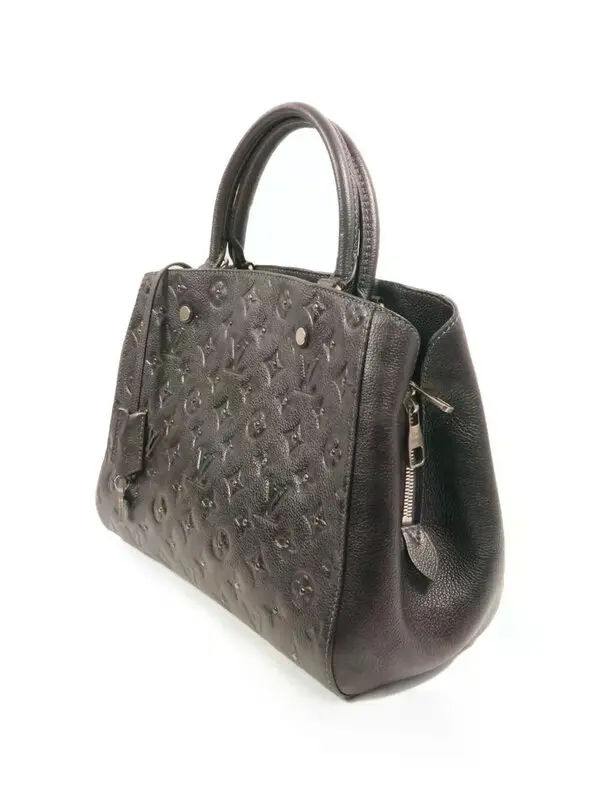 LOUIS VUITTON Bb Montaigne Monogram Empreinte Tote Bag