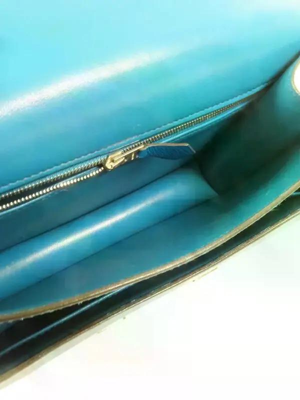 Hermès Constance 24 Epsom Shoulder Bag - Blue