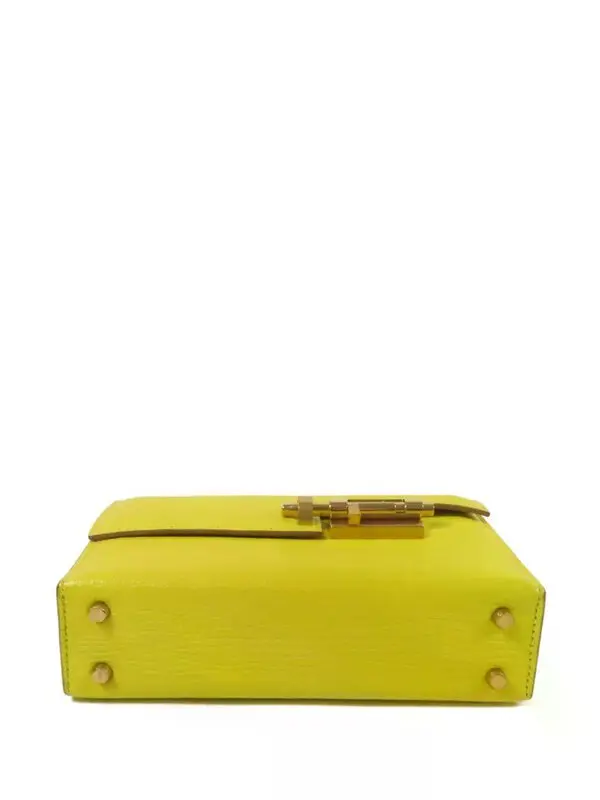 Hermès Mini Verrou Cross Body Bag - Yellow
