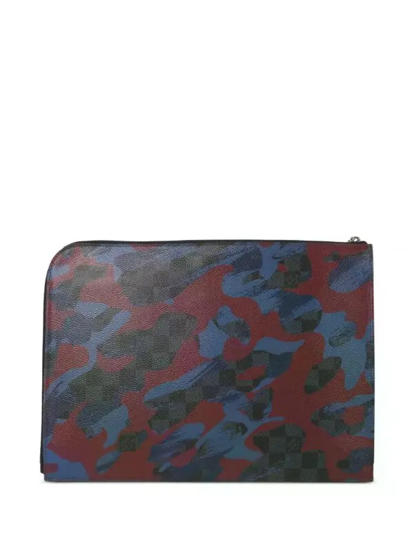 LOUIS VUITTON Gm Pochette Jour Damier Graphite Clutch Bag