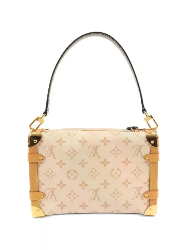 LOUIS VUITTON Monogram Dune Side Trunk Handbag - Neutrals
